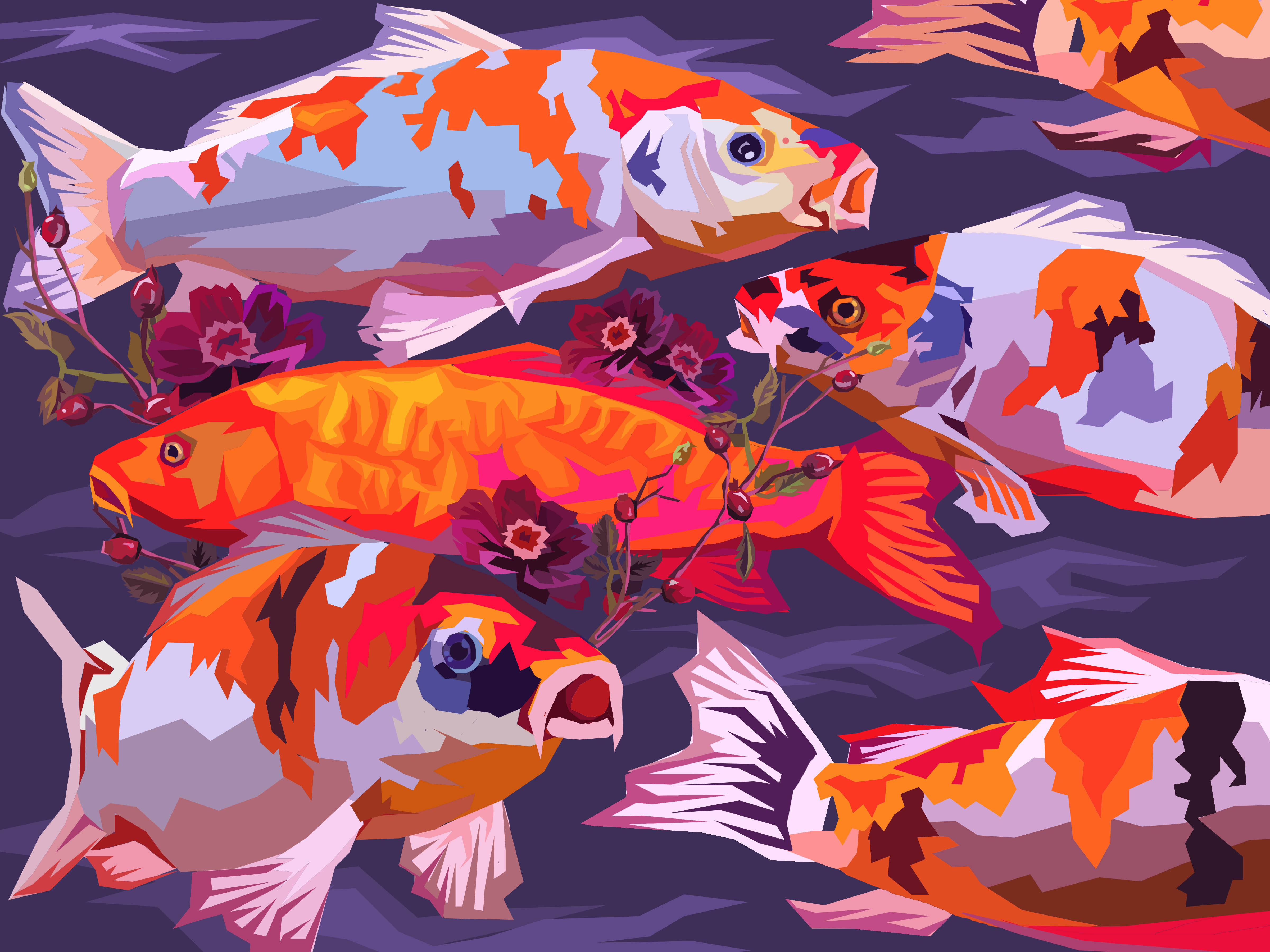 Digital Illustration – Carolyn Guerin